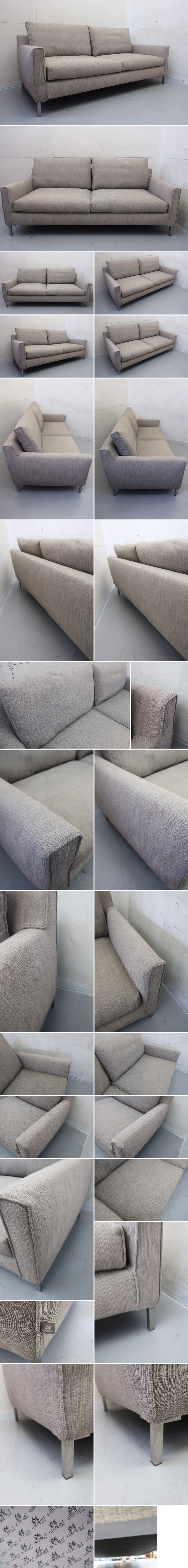 代購代標第一品牌－樂淘letao－ P402 展示品 アクタス/Actus アイラーセン/Eilersen デンマーク ストリームライン 2.5人掛けソファ フェザー 40万円 北欧