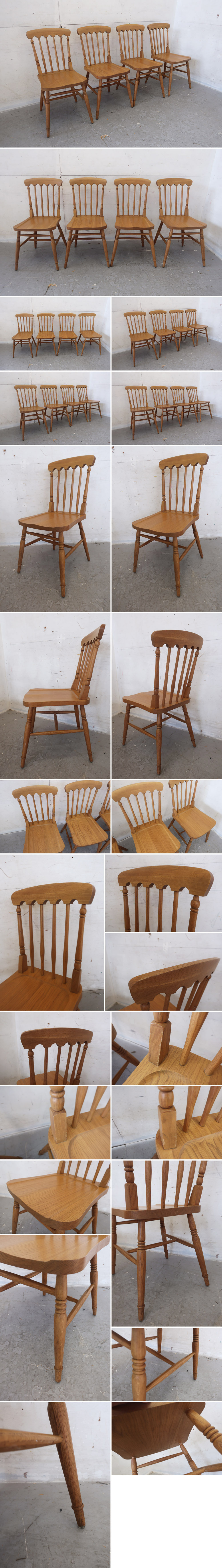 Yahoo!オークション - P869 クラシックデザイン オーク材 ウインザー...